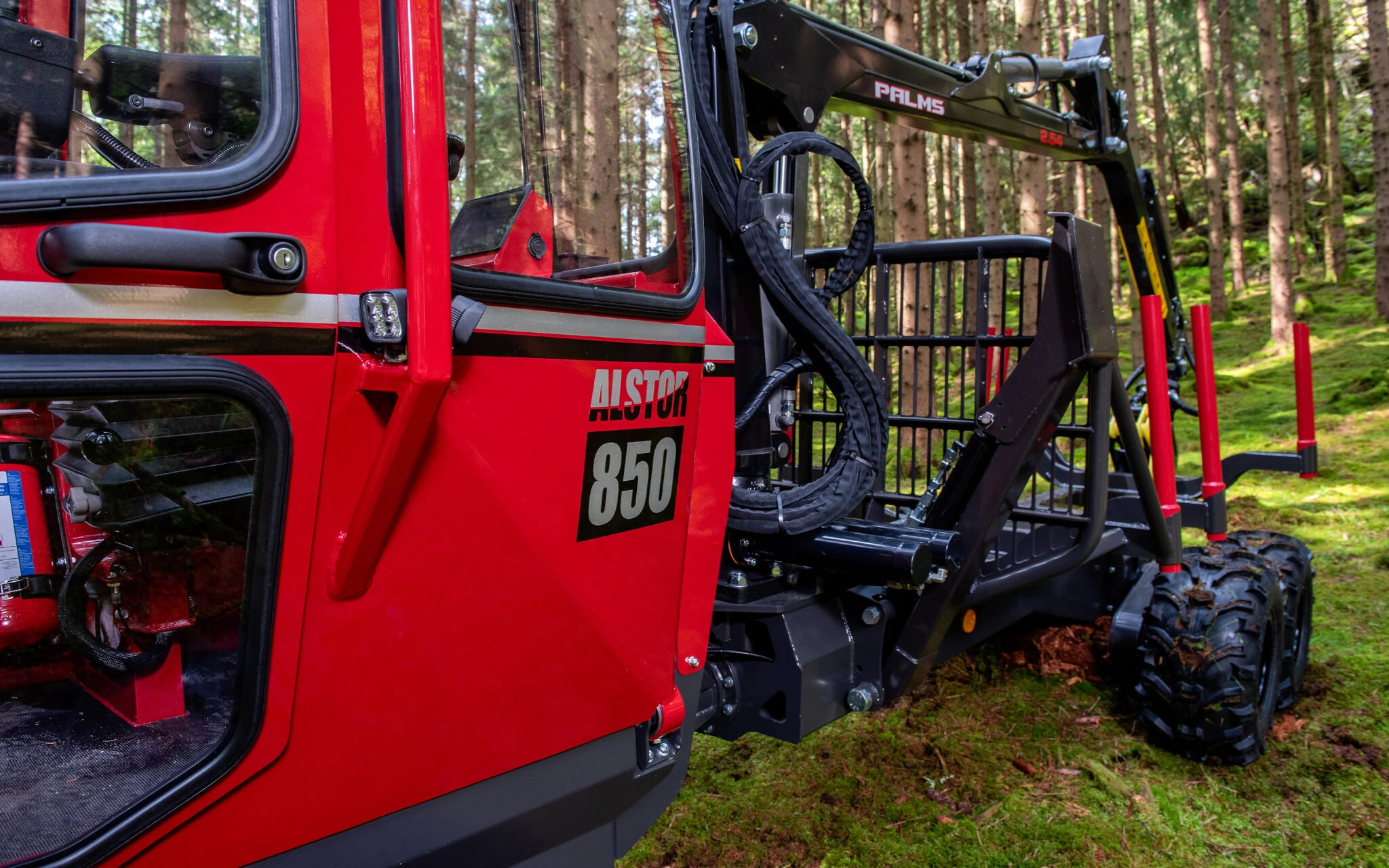 Alstor 850 ajokone - Alstor Pienmetsäkoneet